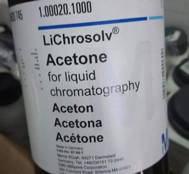 Hóa chất Acetone for liquid chromatography LiChrosolv, Hãng Merck ...