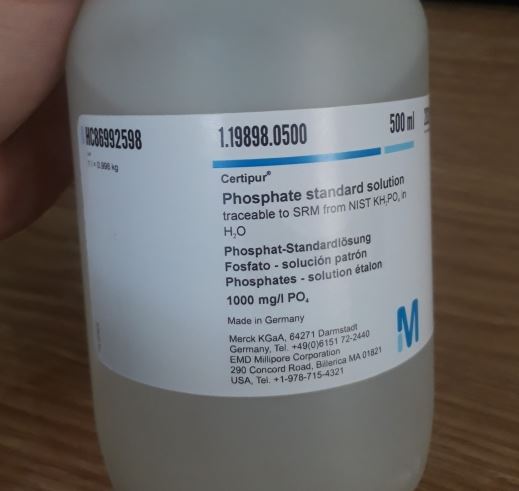 Dung dịch chuẩn Phosphate standard solution, Hãng Merck - Thiết bị Hà Nội