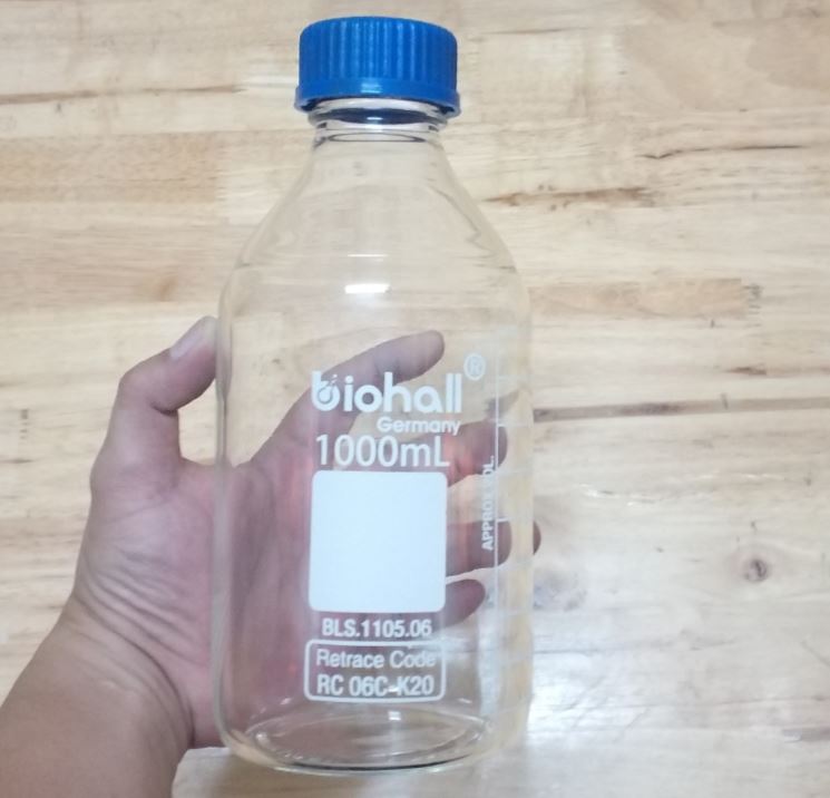 Chai trung tính nắp vặn xanh, hãng Biohall - Germany - THIẾT BỊ HÀ NỘI